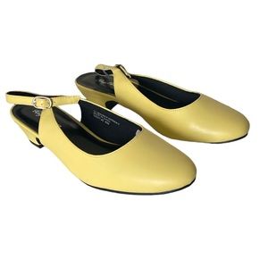 Angel Steps | Shoes | Angel Steps Womens Delia Yellow Pumps Dress Shoes ...